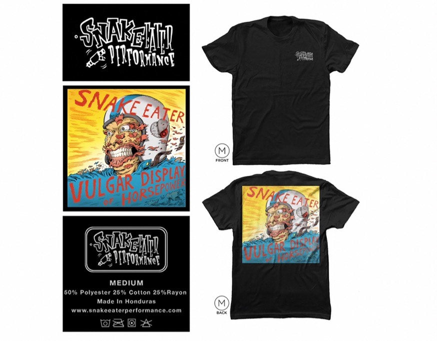 Vulgar Display of Horsepower Shirts – Snake Eater Performance